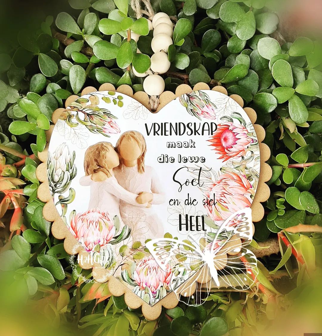 Wooden Heart – WH27 – Heart to Heart Gifts